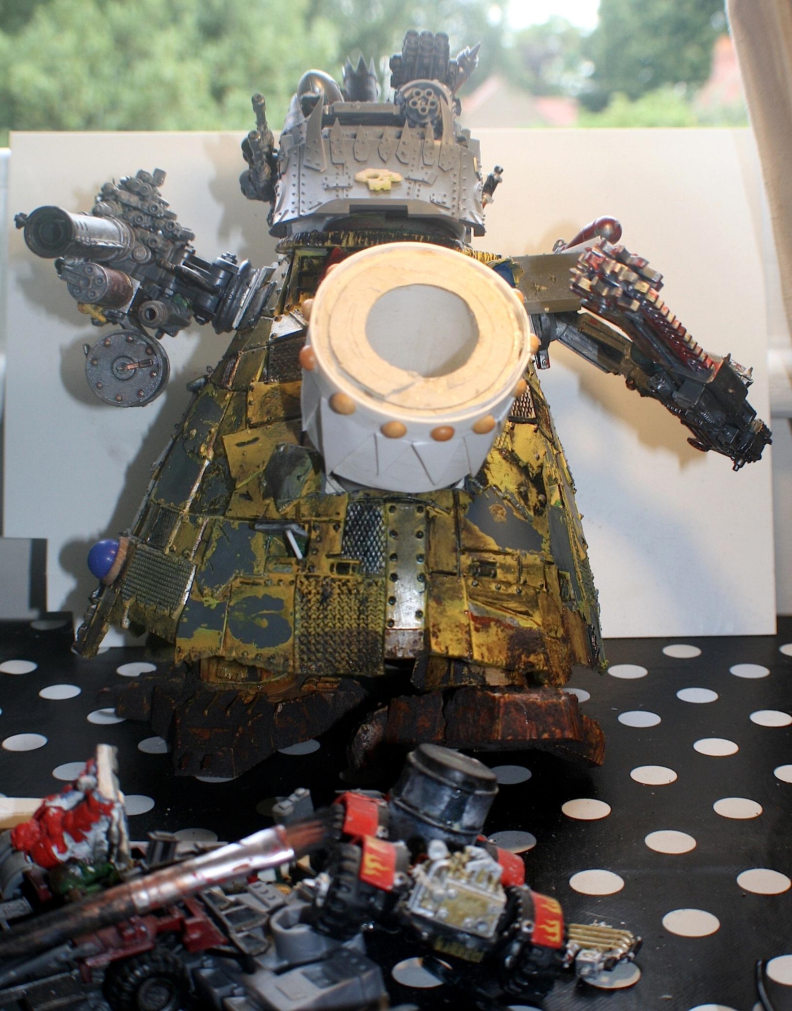 Conversion, Orks, Stompa, Tank - Kustom Stompa w/ Bellygun - Gallery - DakkaDakka